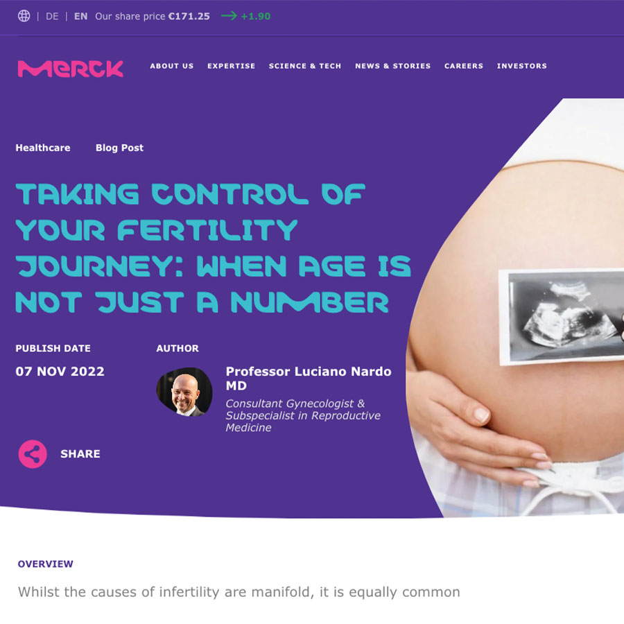 Merck - Taking Control of Your Fertility Journey: When Age is not Just ...